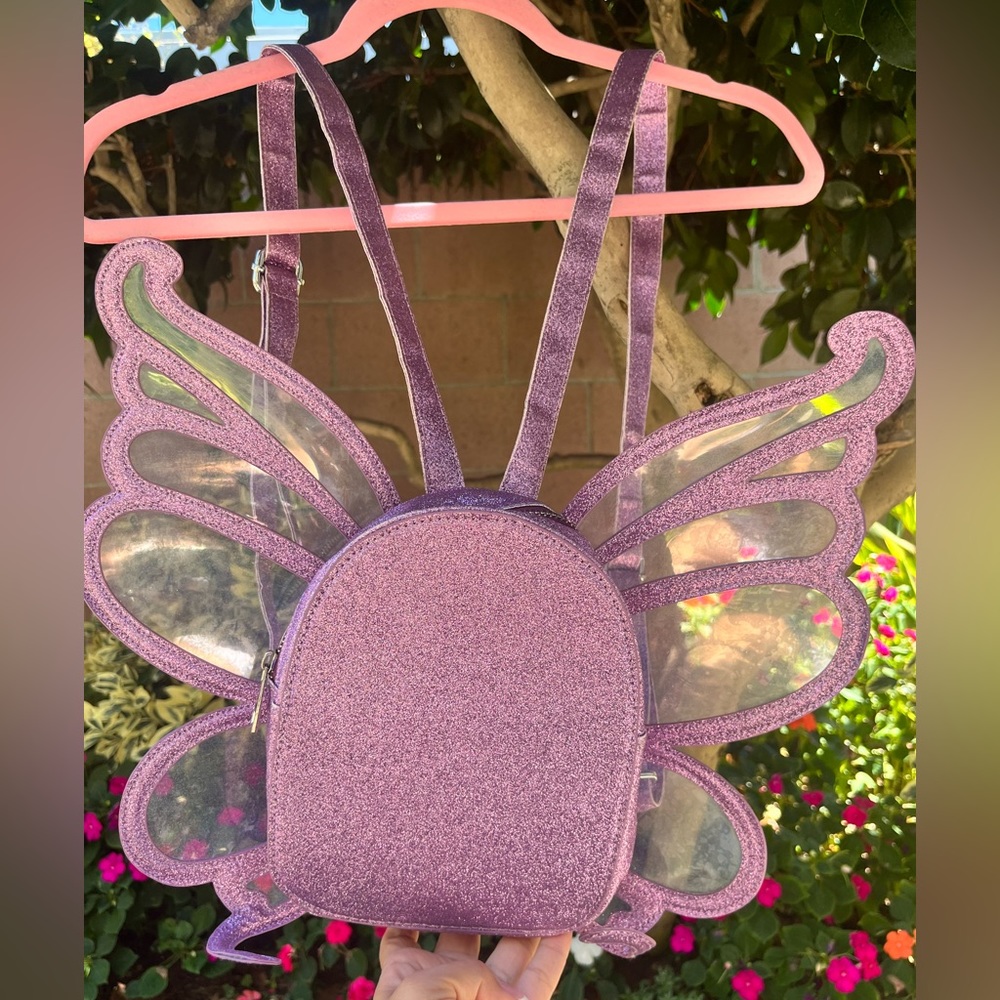 Lilac Butterfly Backpack - Gem